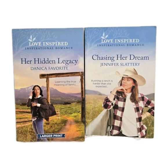 Other | Love Inspired Books Her Hidden Legacy And Chasing Her Dream ...